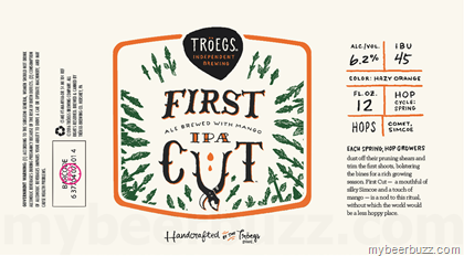 The Daily Growler » Troegs First Cut Mango IPA