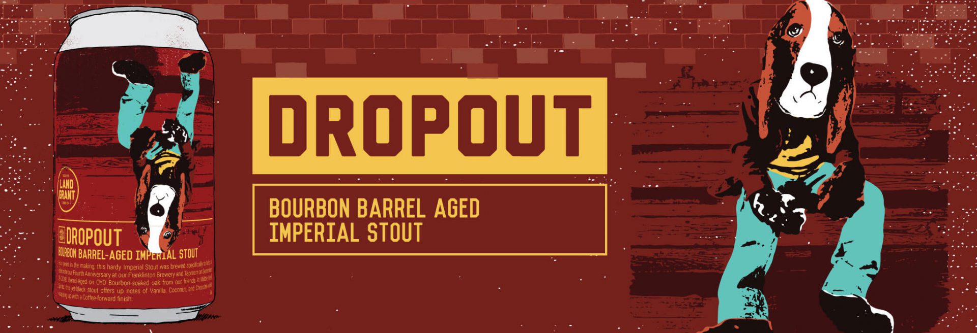 The Daily Growler » Land Grant Dropout BBA Imperial Stout