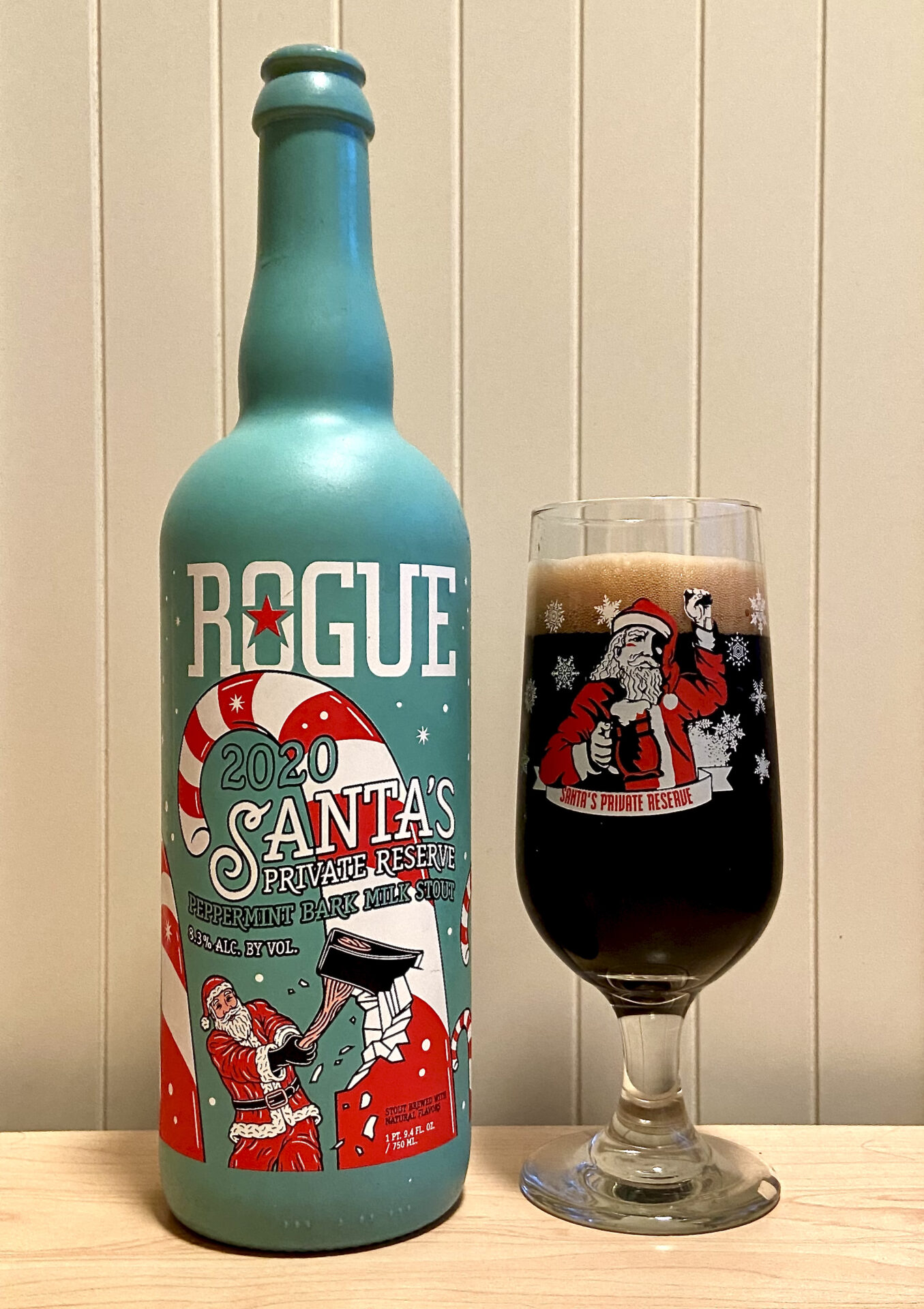 The Daily Growler » Rogue – Santa’s Reserve 2020 Peppermint Bark ...
