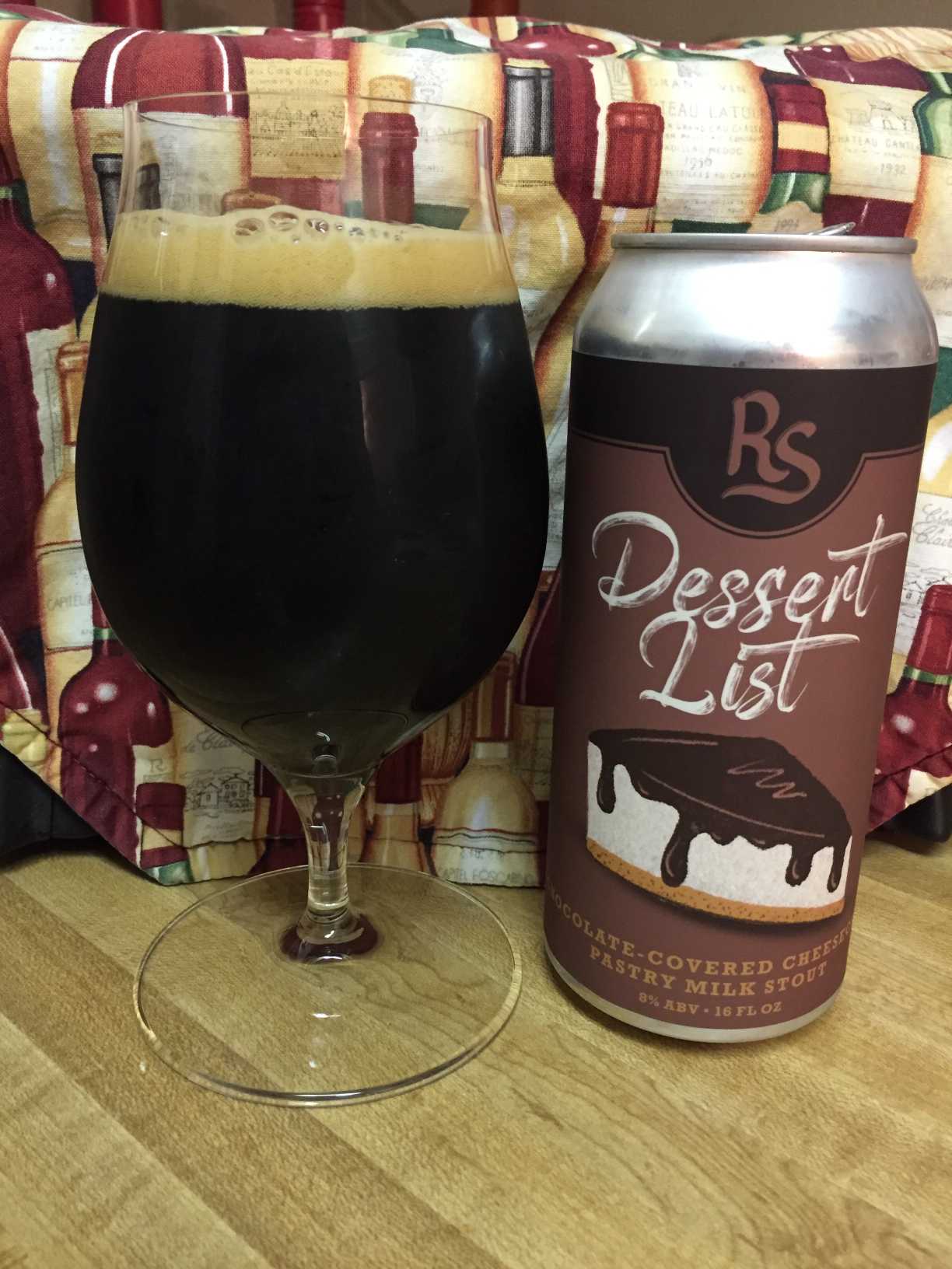 The Daily Growler » R Shea – Dessert List Chocolate Covered Cheesecake